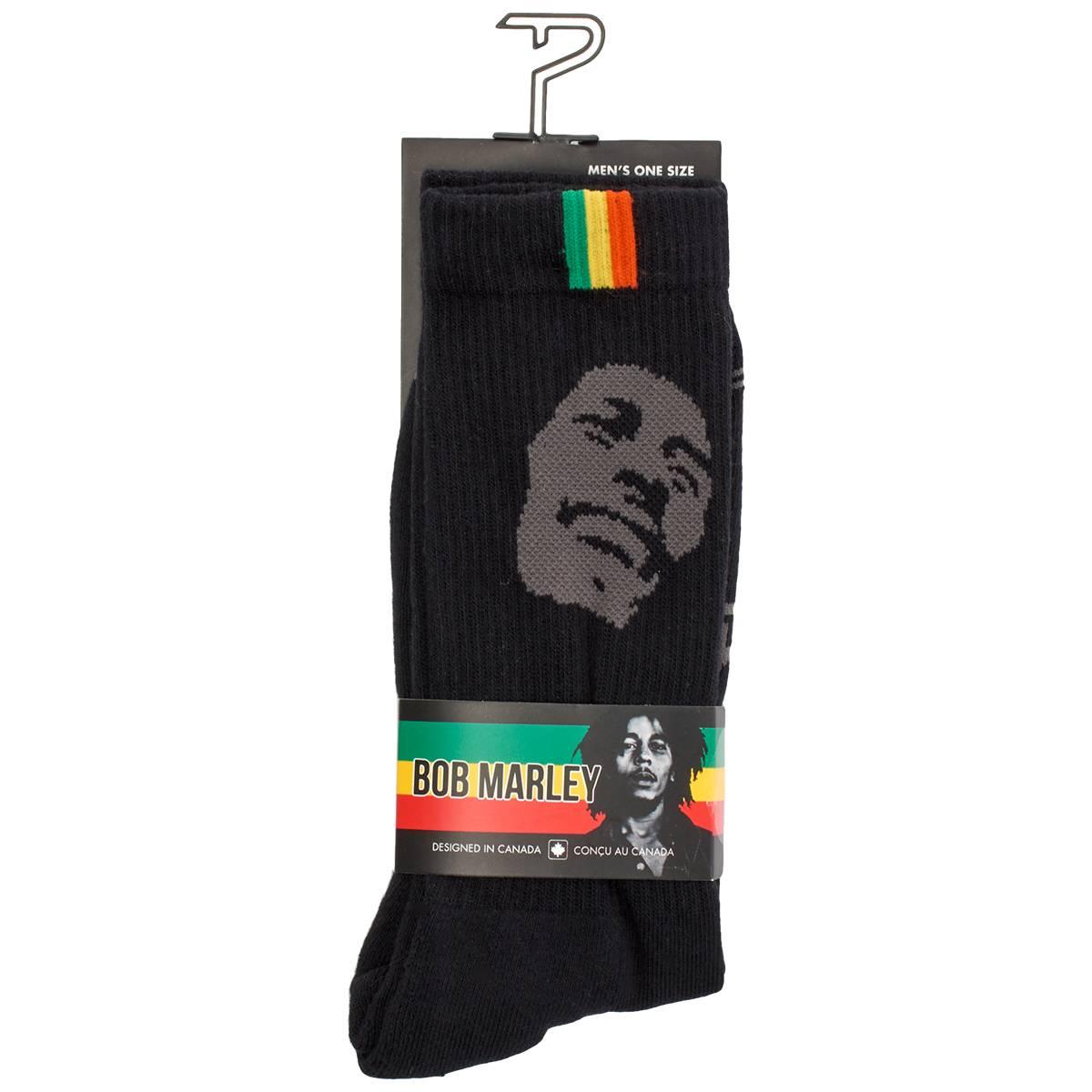 Click here for Mens Perris Bob Marley Black Crew Socks prices