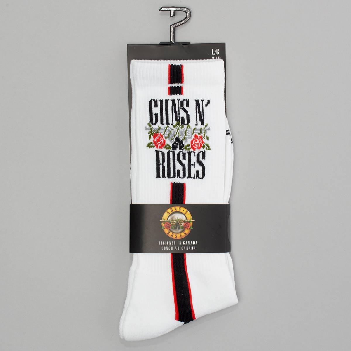 Click here for Mens Perris Guns N Roses Side Stripe Crew Socks prices