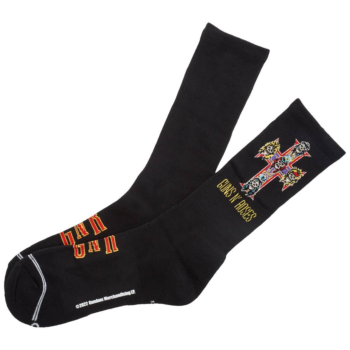 Click here for Mens Perris Guns N Roses Destruction Crew Socks -... prices