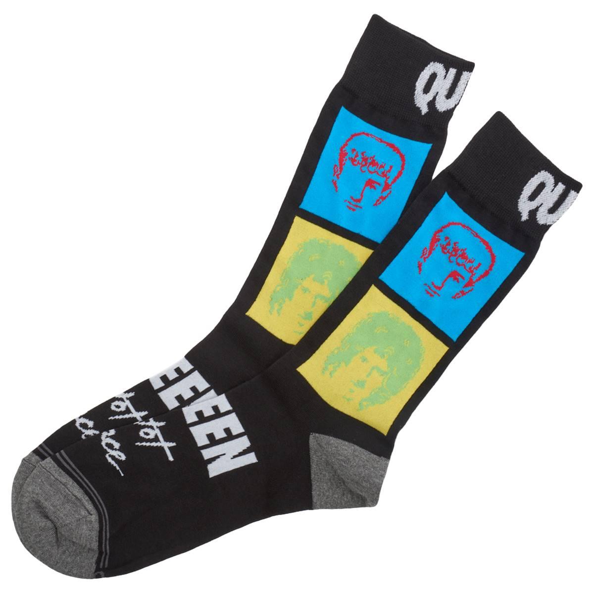 Click here for Mens Perris Queen Color Block Portraits Crew Socks prices
