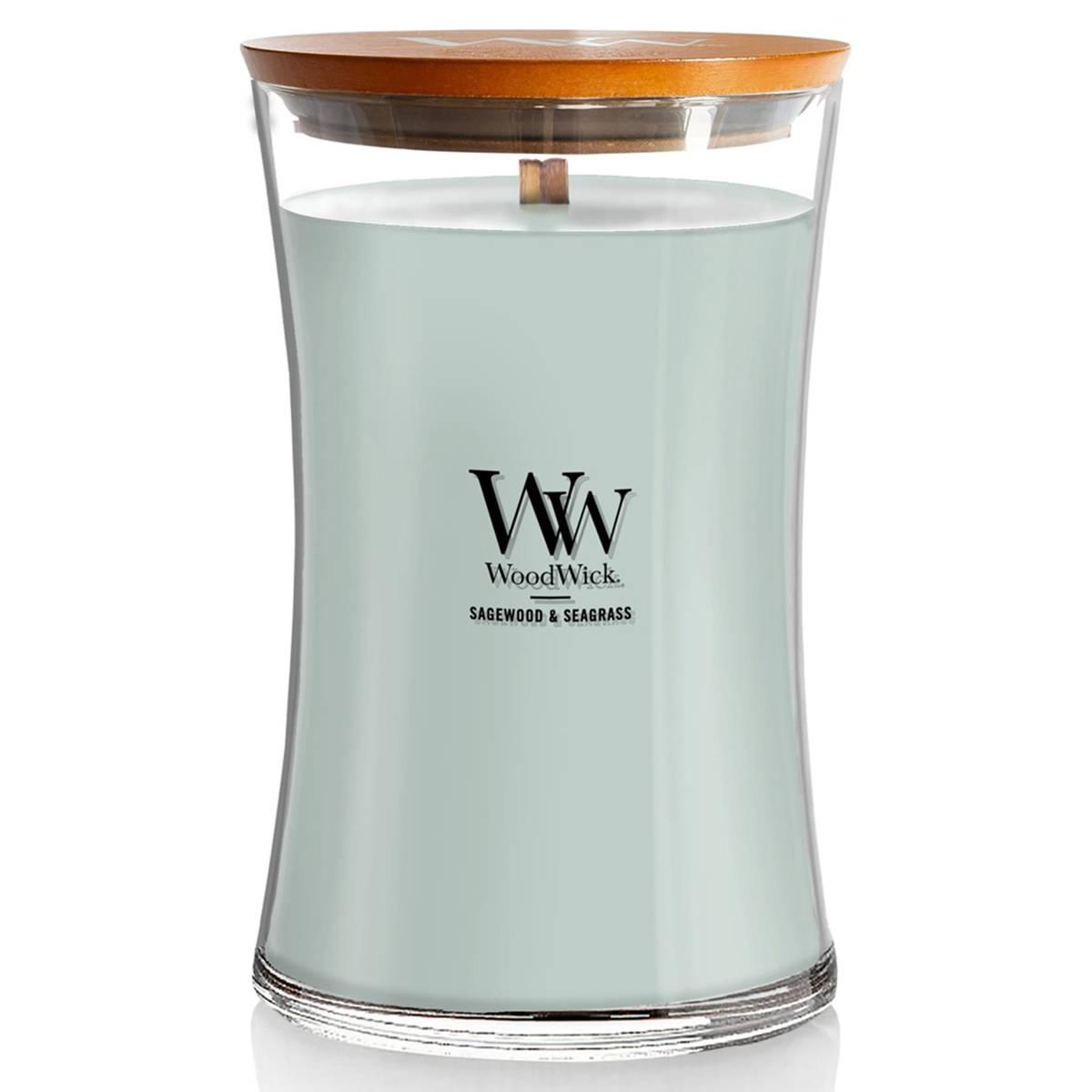 Click here for WoodWick(R) Sagewood/Seagrass Large 21.5oz. Jar Ca... prices