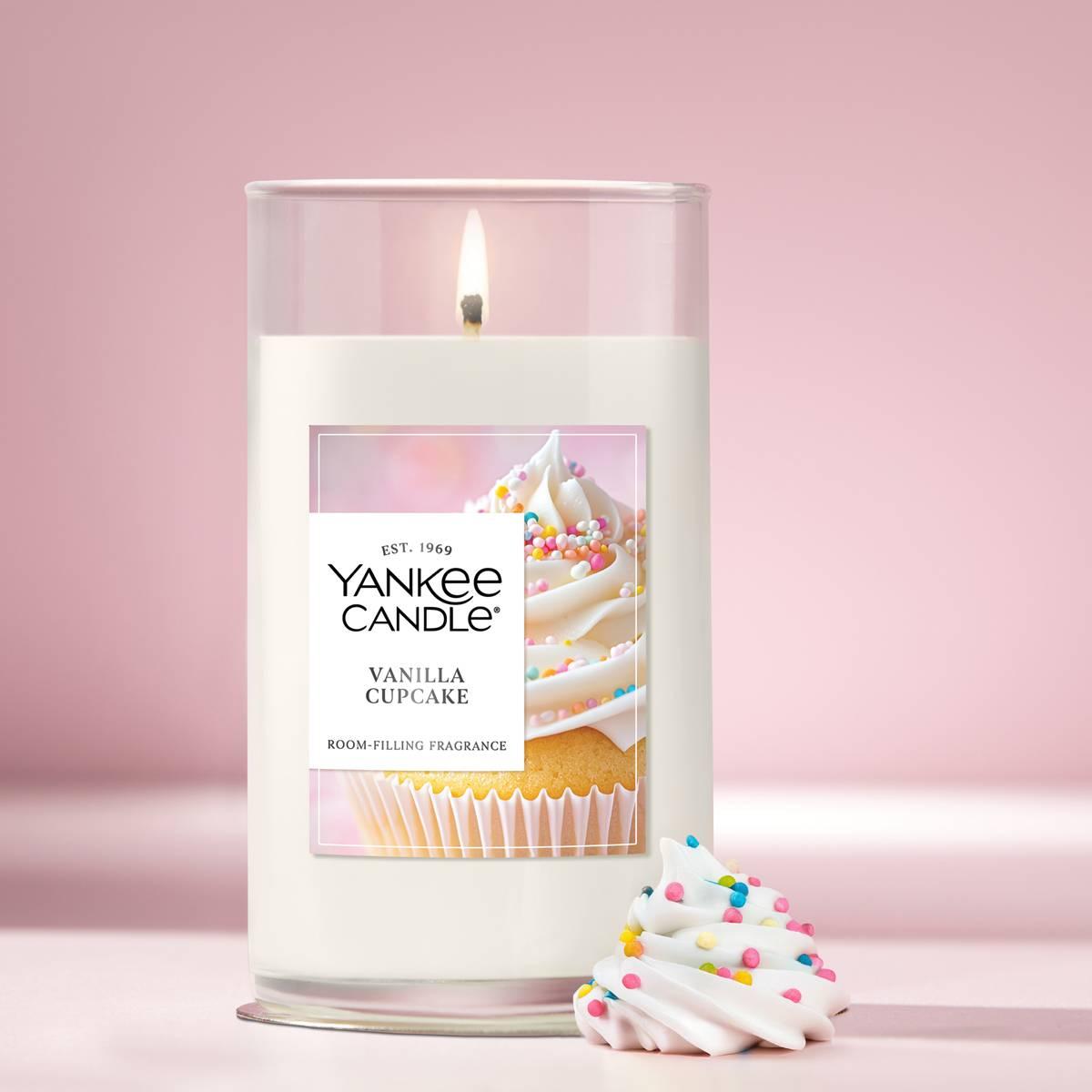 Click here for Yankee Candle(R) 14.25oz. Vanilla Cupcake Pillar C... prices
