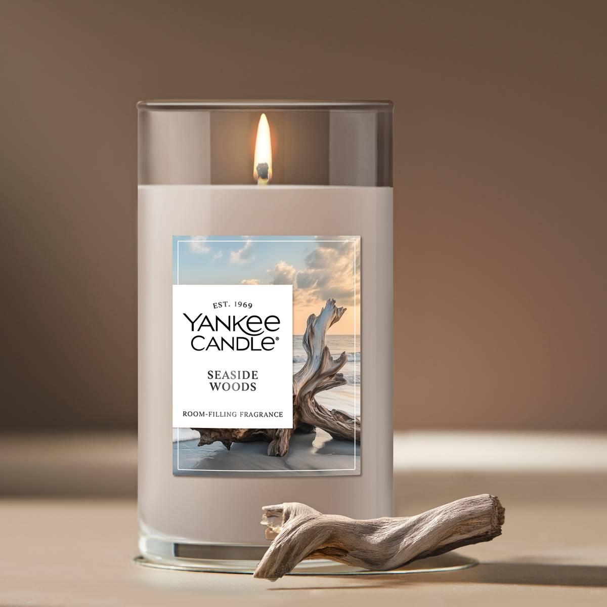 Click here for Yankee Candle(R) 14.25oz. Seaside Woods Pillar Can... prices