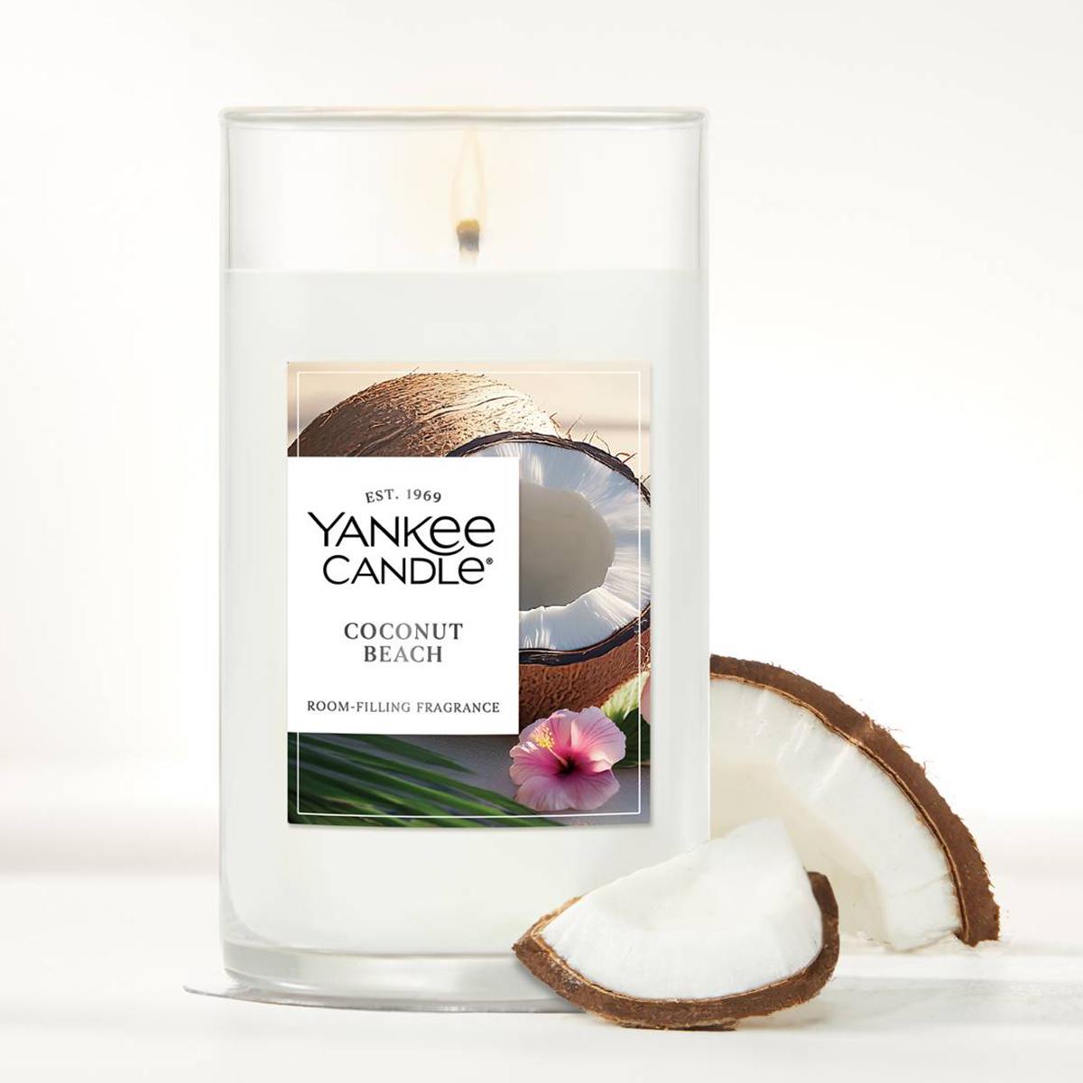 Click here for Yankee Candle(R) 14.25oz. Coconut Beach Pillar Can... prices