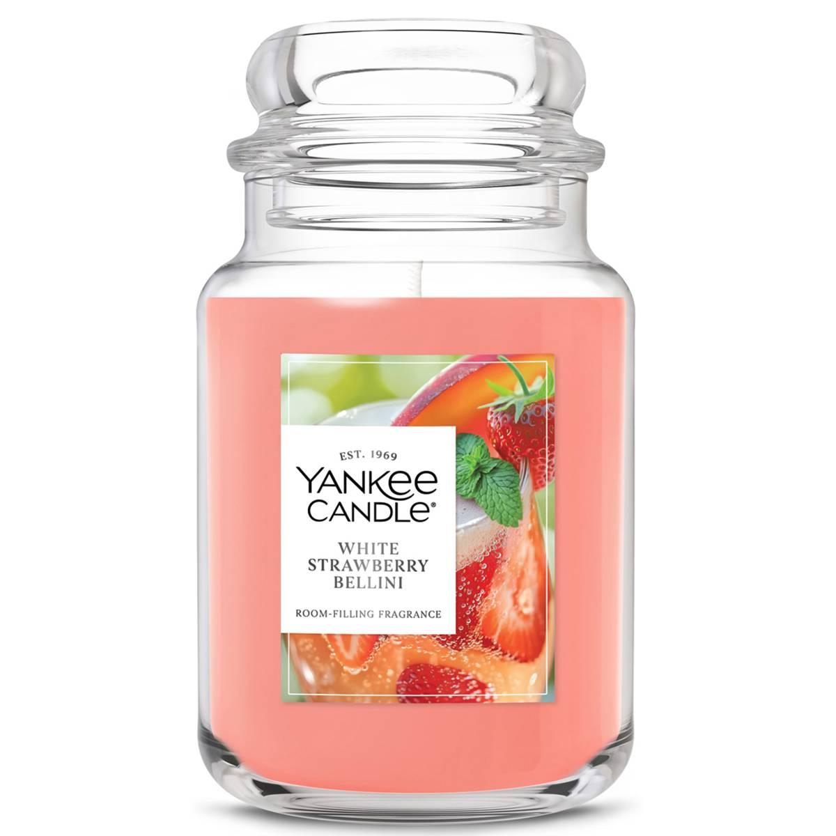 Click here for Yankee Candle(R) White  Strawberry Bellini 22oz. J... prices