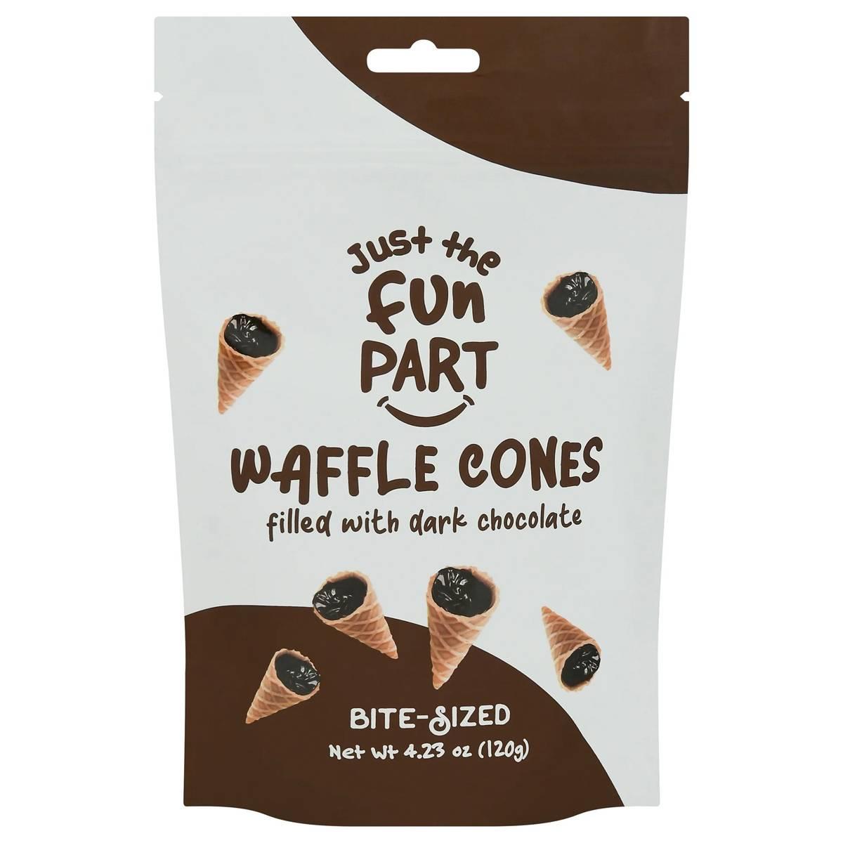 Click here for Just The Fun Part 4.23oz. Dark Chocolate Mini Waff... prices