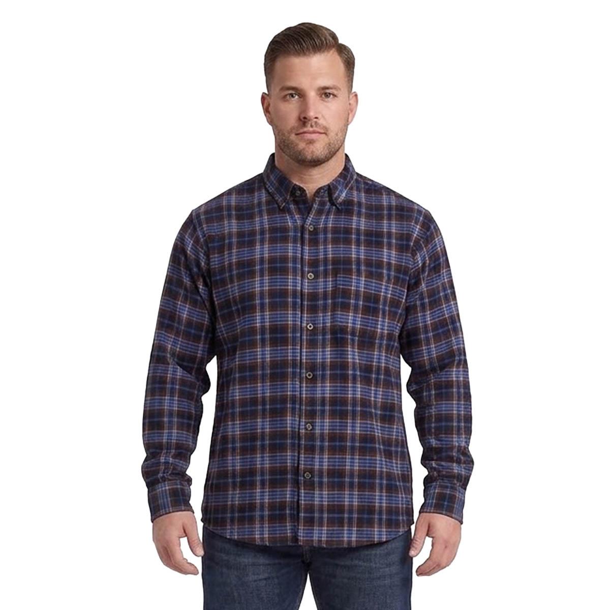 Click here for Mens Big & Tall Mountain Ridge Flannel Shirt - Cha... prices