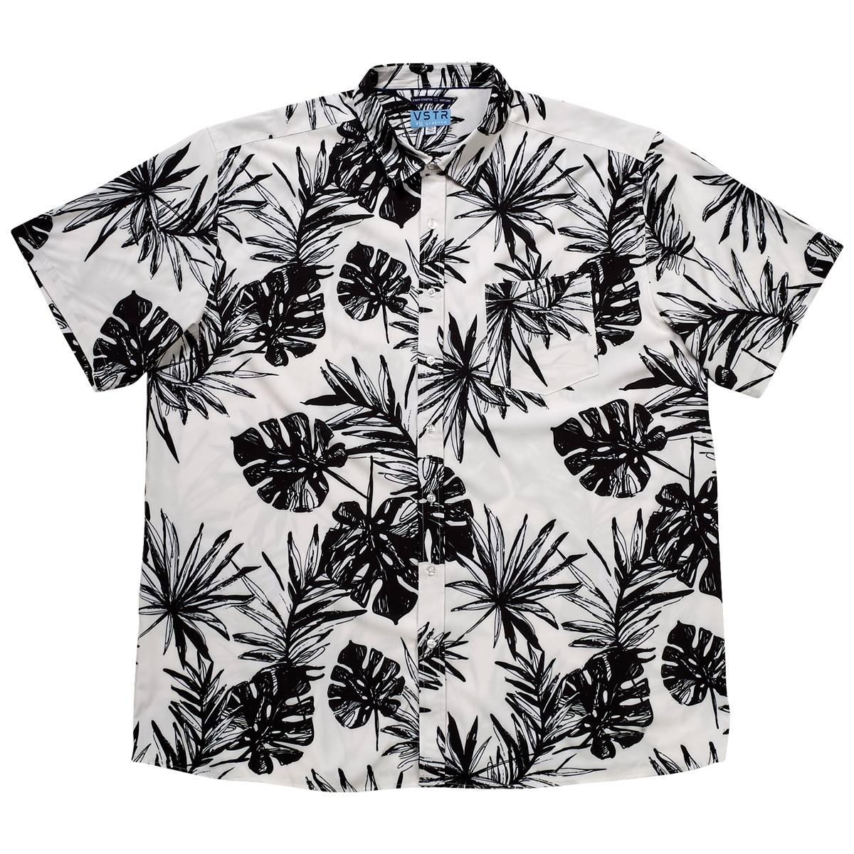 Click here for Mens Big & Tall VSTR Tropical Leaf Button Down Shi... prices