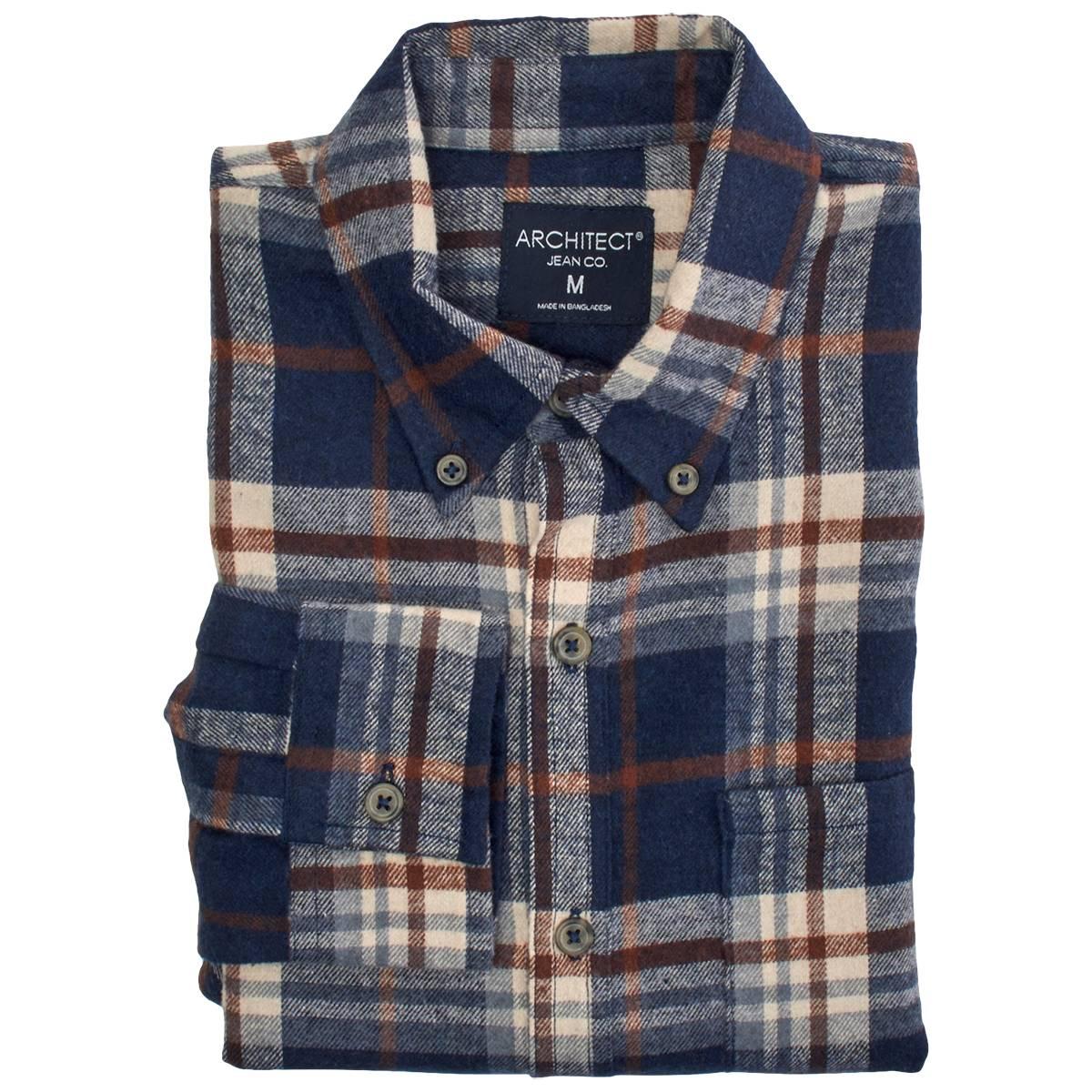 Click here for Young Mens Architect(R) Jean Co. Flannel Button Do... prices