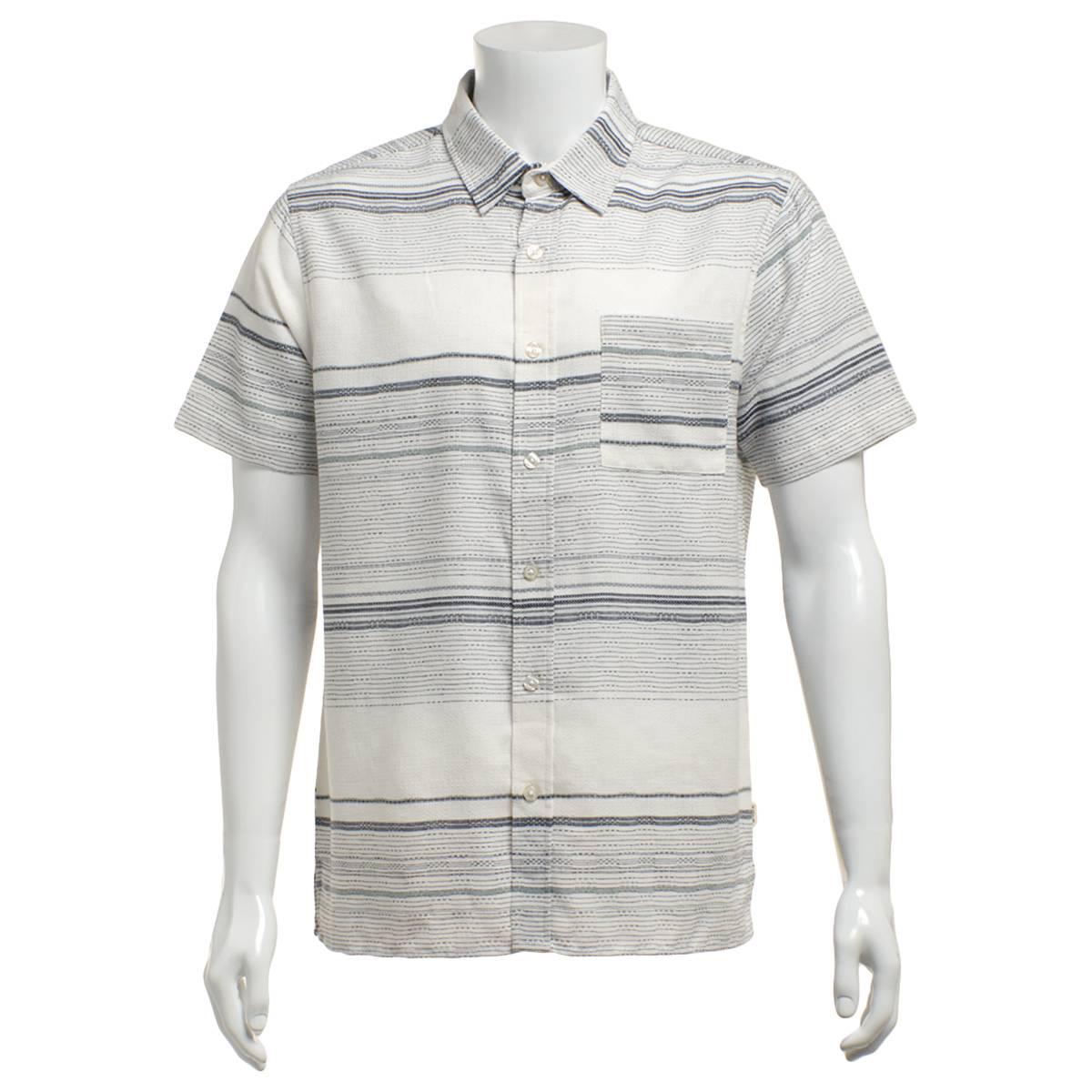 Click here for Young Mens VSTR Horizontal Stripe Textured Shirt -... prices