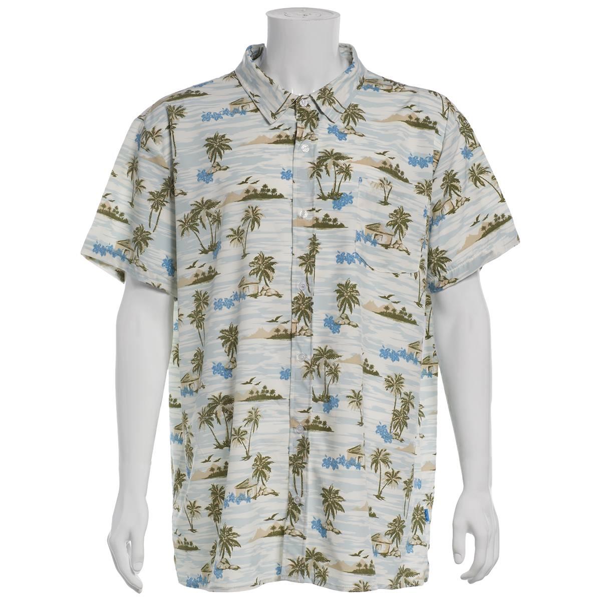 Click here for Young Mens VSTR Short Sleeve Stretch Button Down S... prices