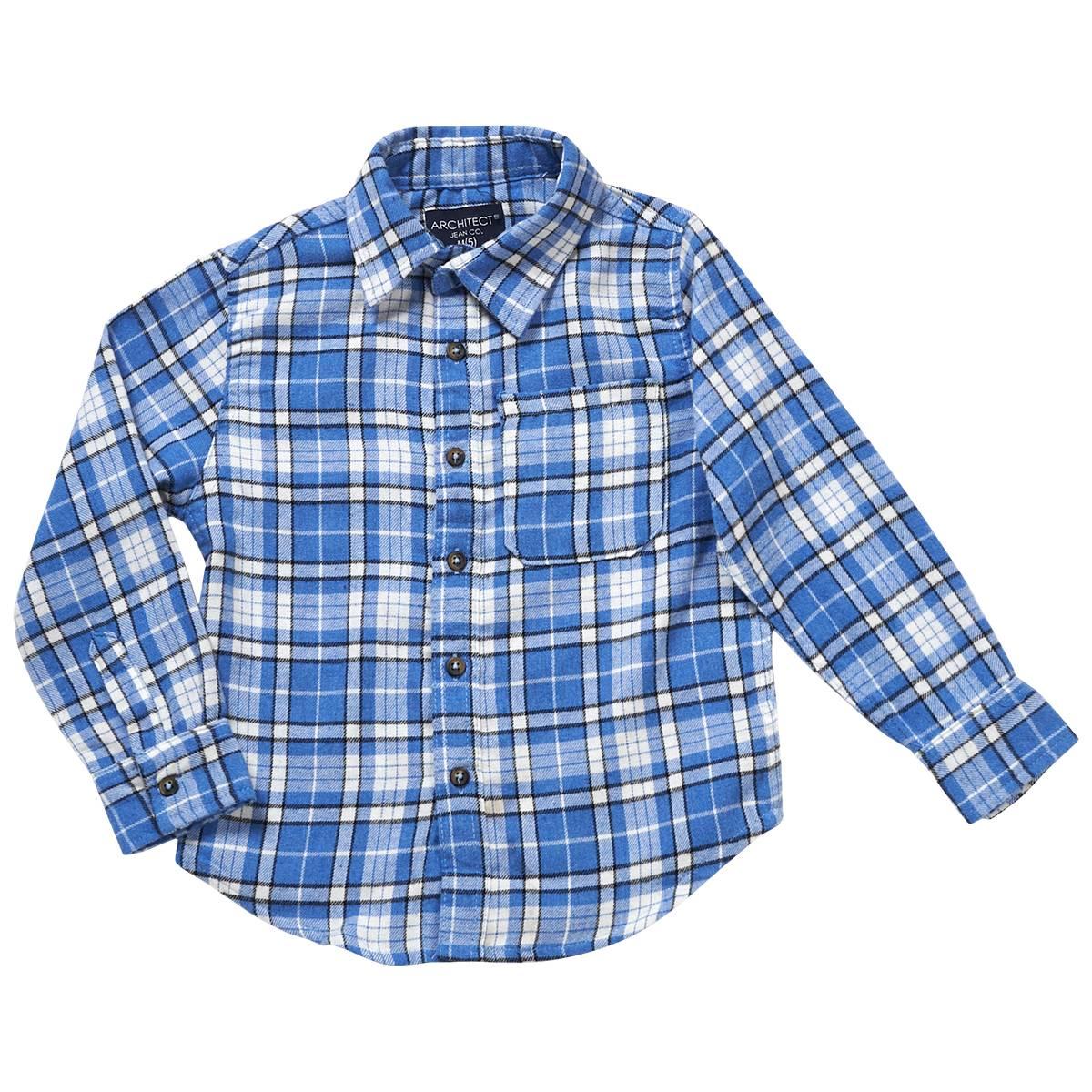 Click here for Boys (4-7) Architect(R) Jean Co. Flannel Shirt - L... prices