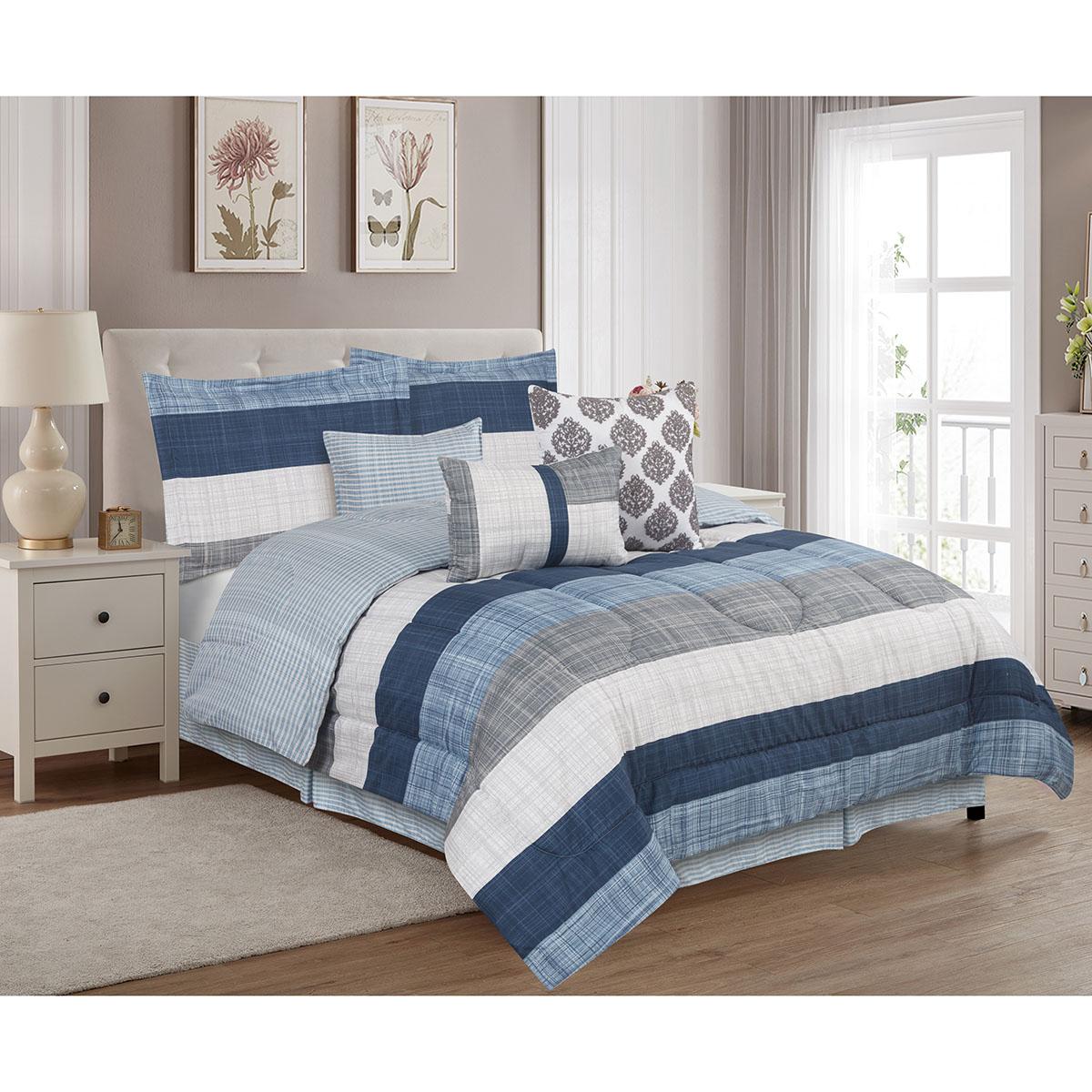 Click here for Ashley Cooper Willington 7 Pc Reversible Comforter... prices