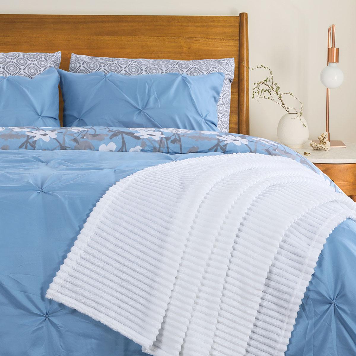 Click here for Olivia Parker(R) Avni Reversible  8pc. Bed in a Ba... prices