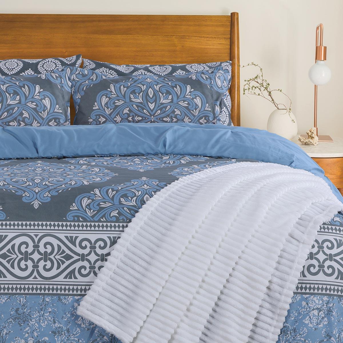 Click here for Olivia Parker(R) Marinell 8pc. Bed in a Bag prices