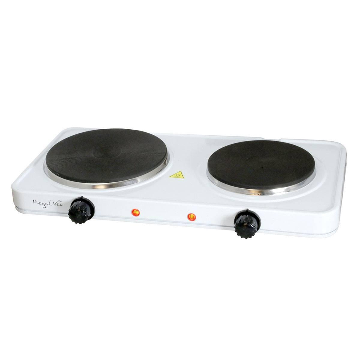 Click here for MegaChef Electric Portable Lightweight Dual Burner... prices
