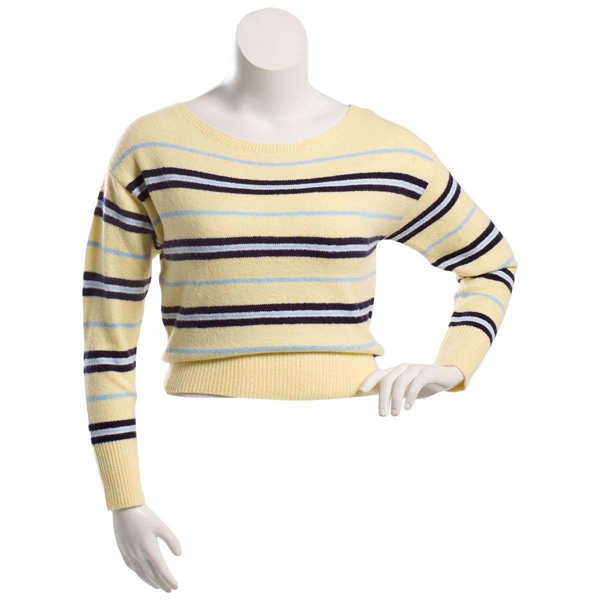 Click here for Juniors Madden Girl Boat Neck Stripe Sweater prices