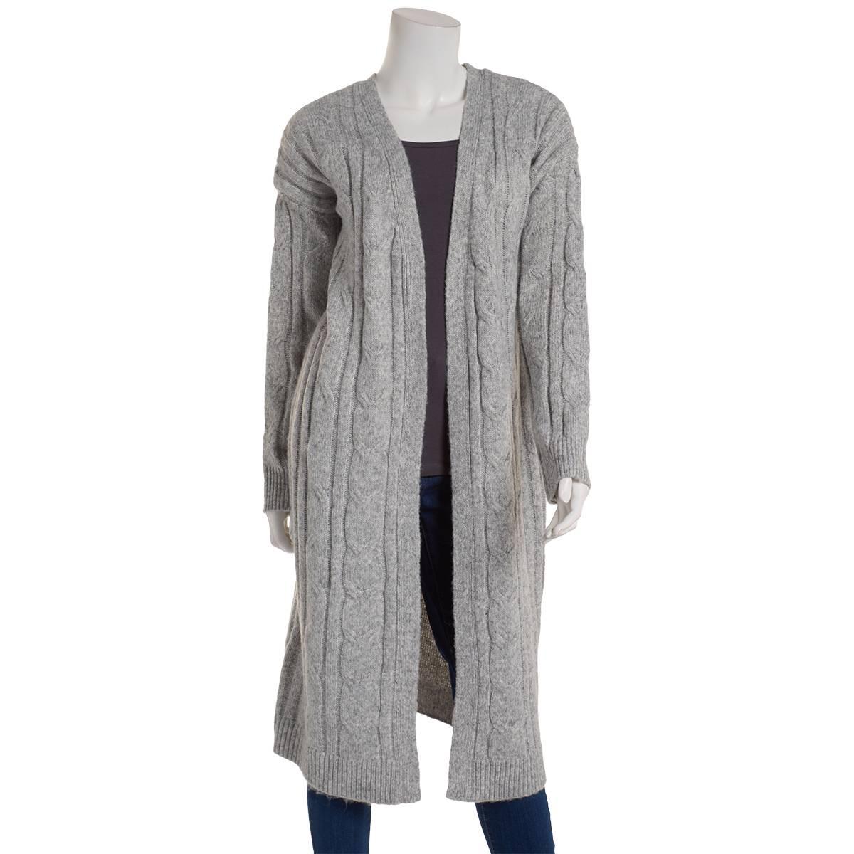 Click here for Juniors Madden Girl Cable Knit Duster Cardigan prices