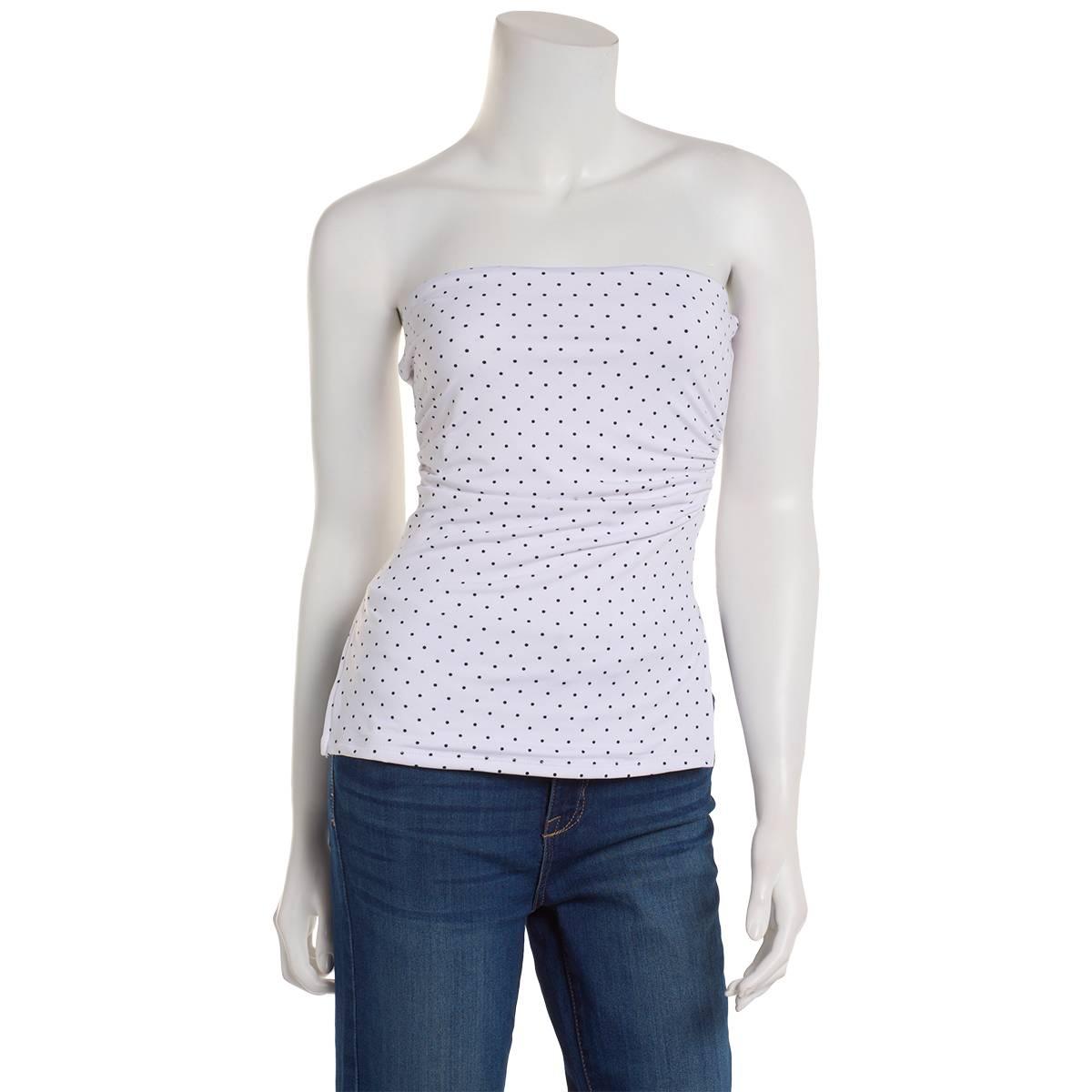 Click here for Juniors Madden Girl Polka Dot Elevated Jersey Spli... prices