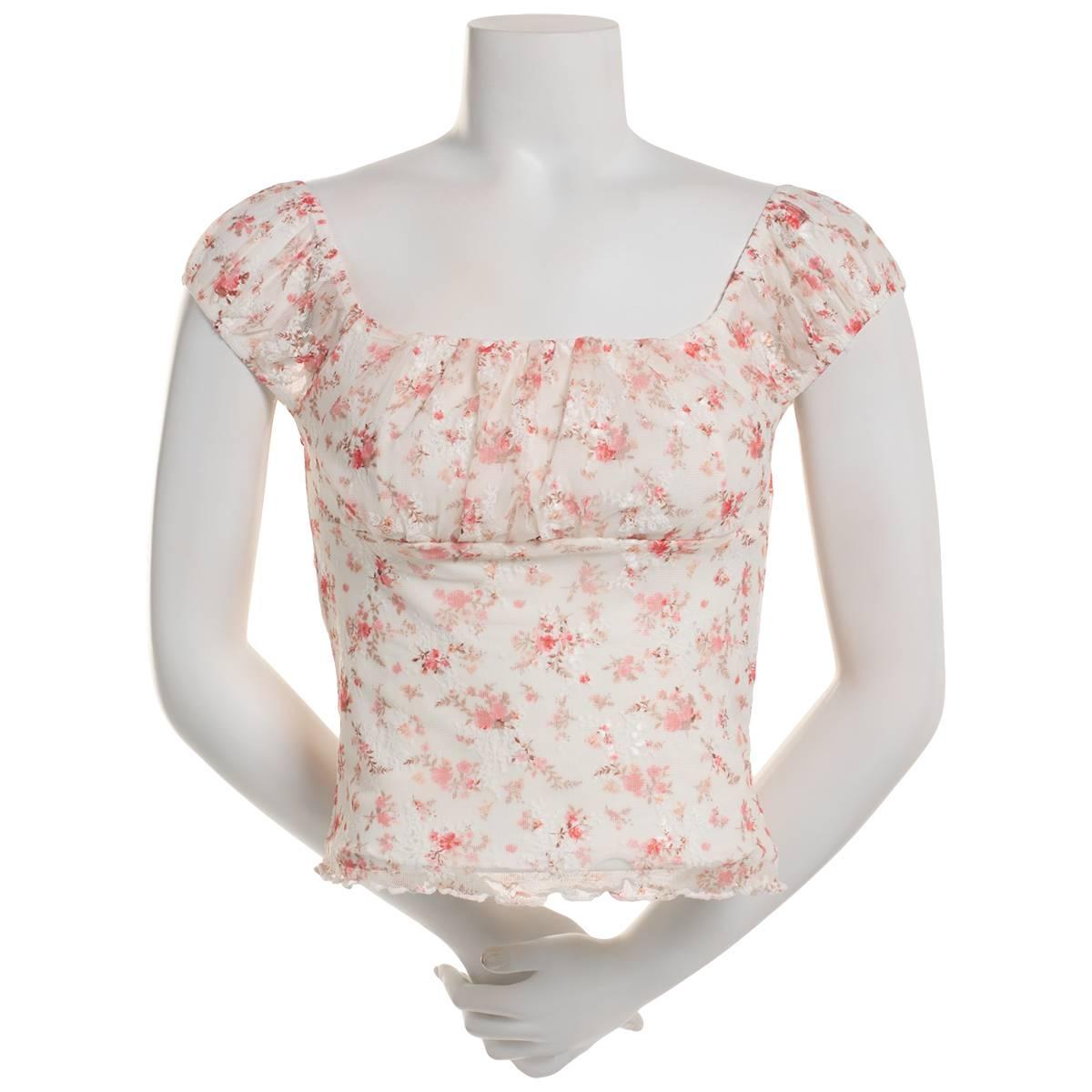 Click here for Juniors Madden Girl Floral Mesh Stretch Lace Emma... prices