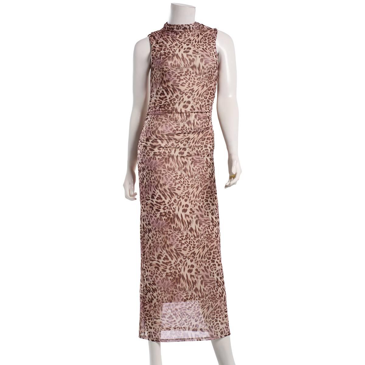 Click here for Juniors Madden Girl Mesh Funnel Neck Midi Dress -... prices