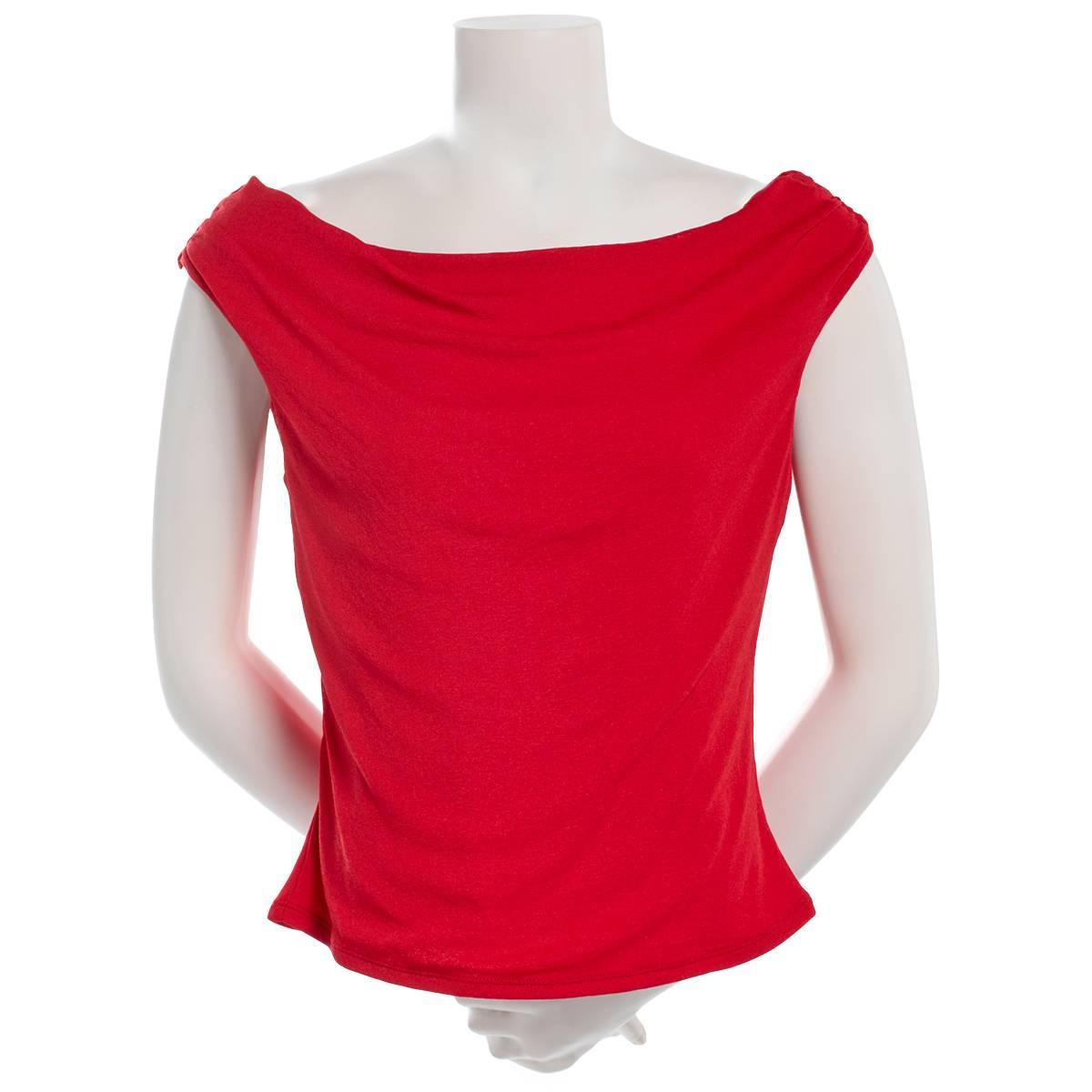 Click here for Juniors Madden Girl Drape Neck Tank Top prices