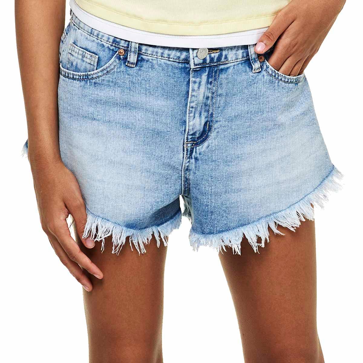 Click here for Juniors Madden Girl Frey Hem Elastic Back Relaxed... prices