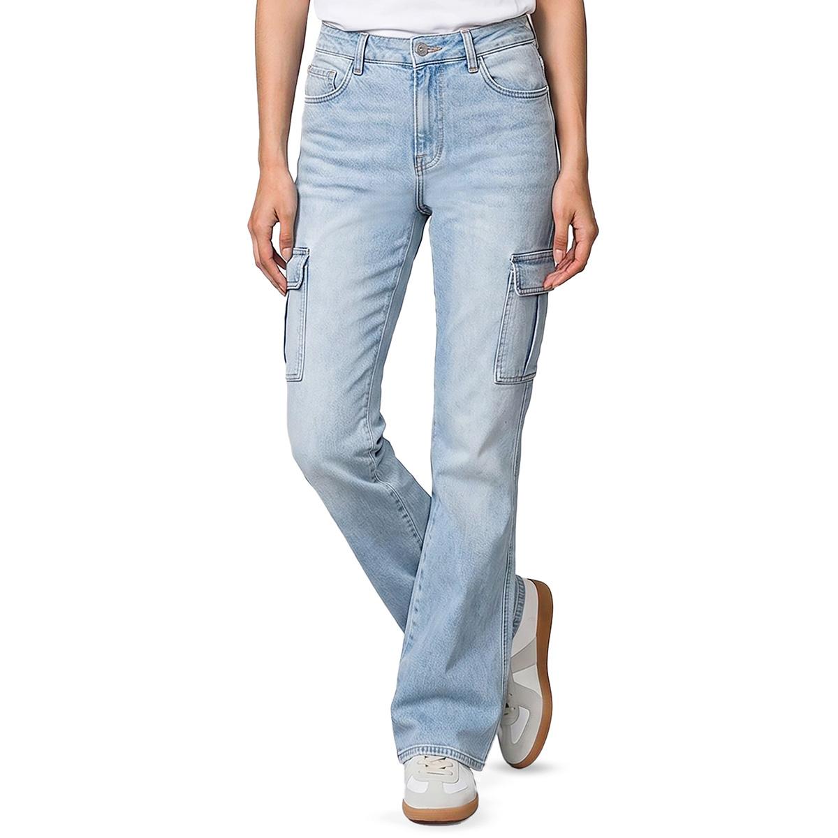 Click here for Juniors Madden Girl Cargo Pocket Bootcut Jeans prices