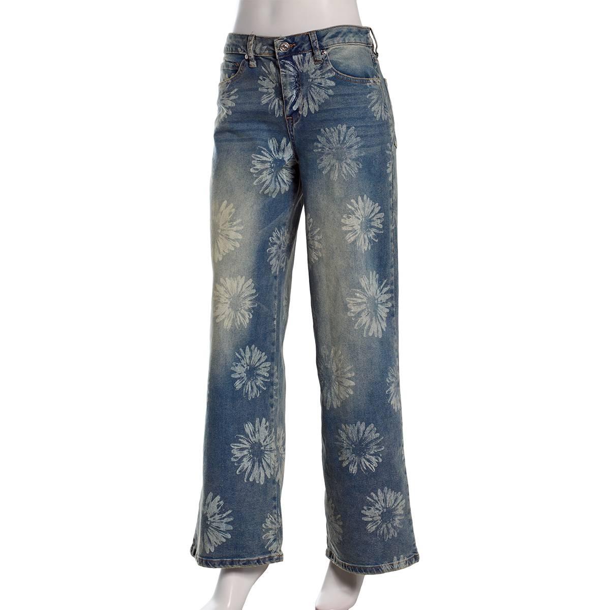 Click here for Juniors Madden Girl 90s Wide Leg Discharge Print F... prices