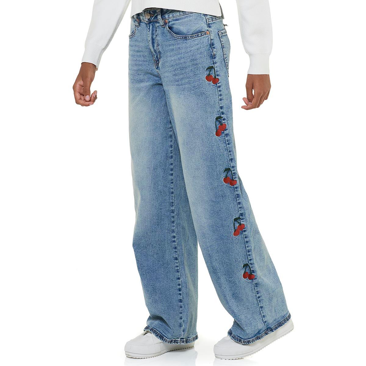 Click here for Juniors Madden Ultra 90s Cherry Embroidered Wide L... prices