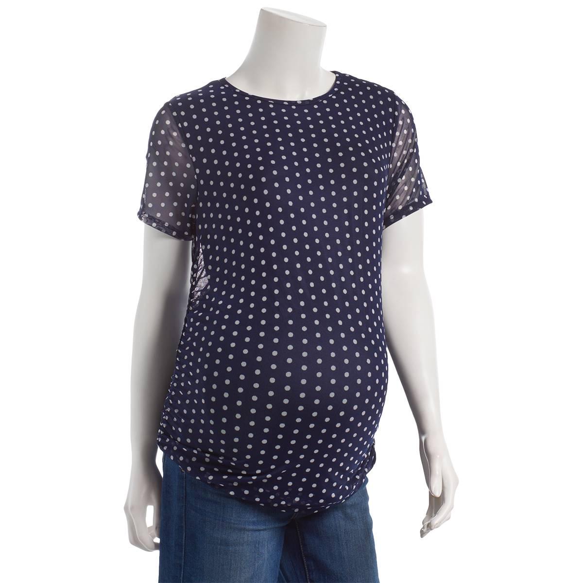 Click here for Womens Maternity Due Time Short Sleeve Side Cinch... prices