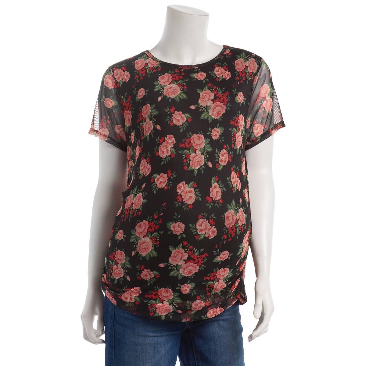 Click here for Womens Maternity Due Time Short Sleeve Side Cinch... prices