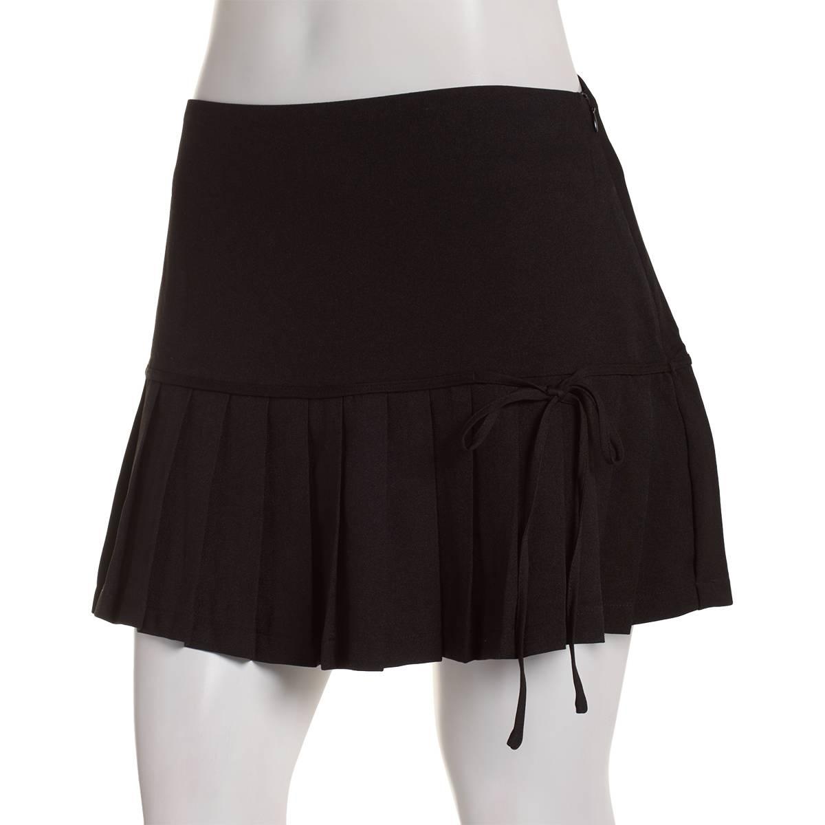 Click here for Juniors Hunter & Brown Woven Pleated Bottom Skort... prices