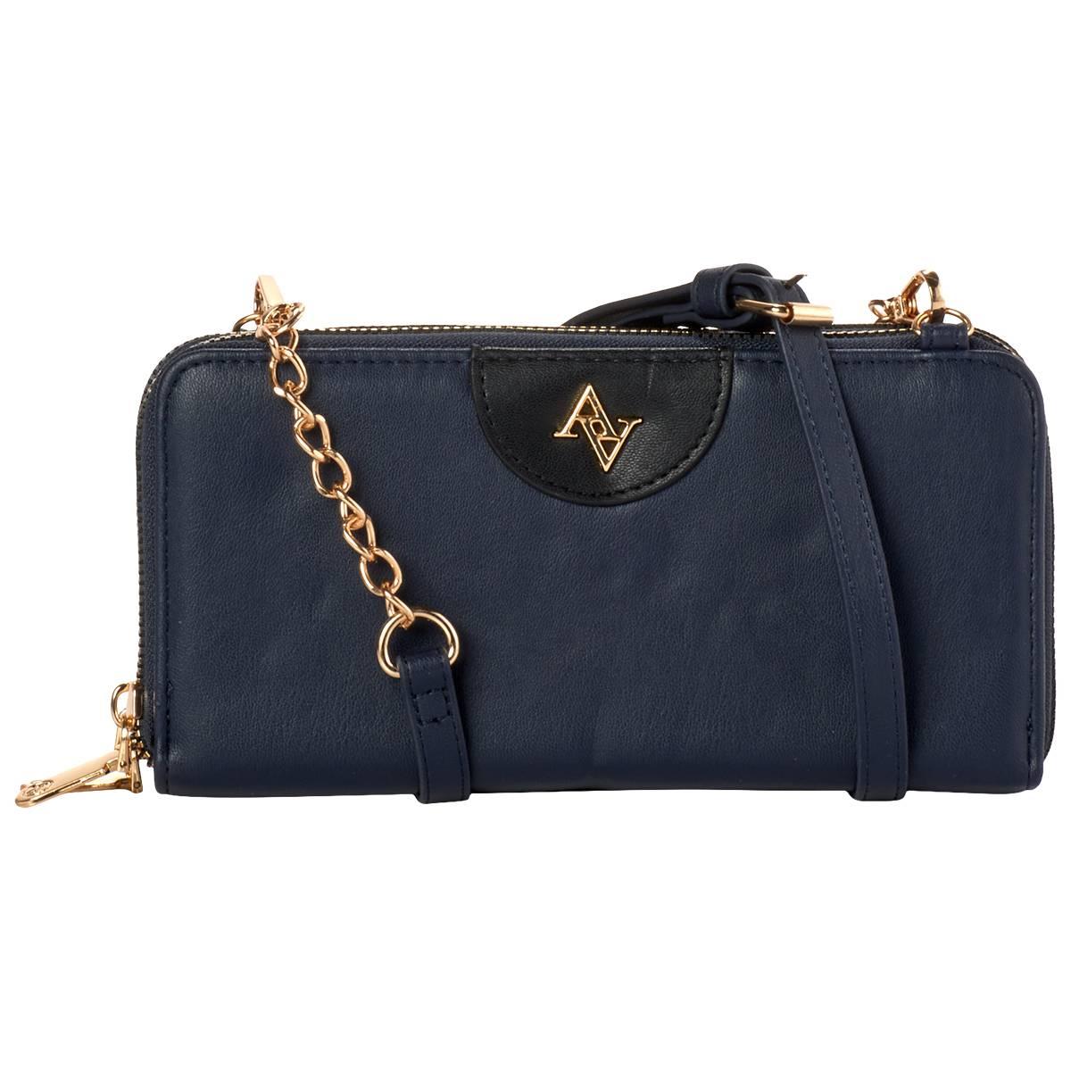 Click here for Womens Adrienne Vittadini Dual Zip Around Crossbod... prices