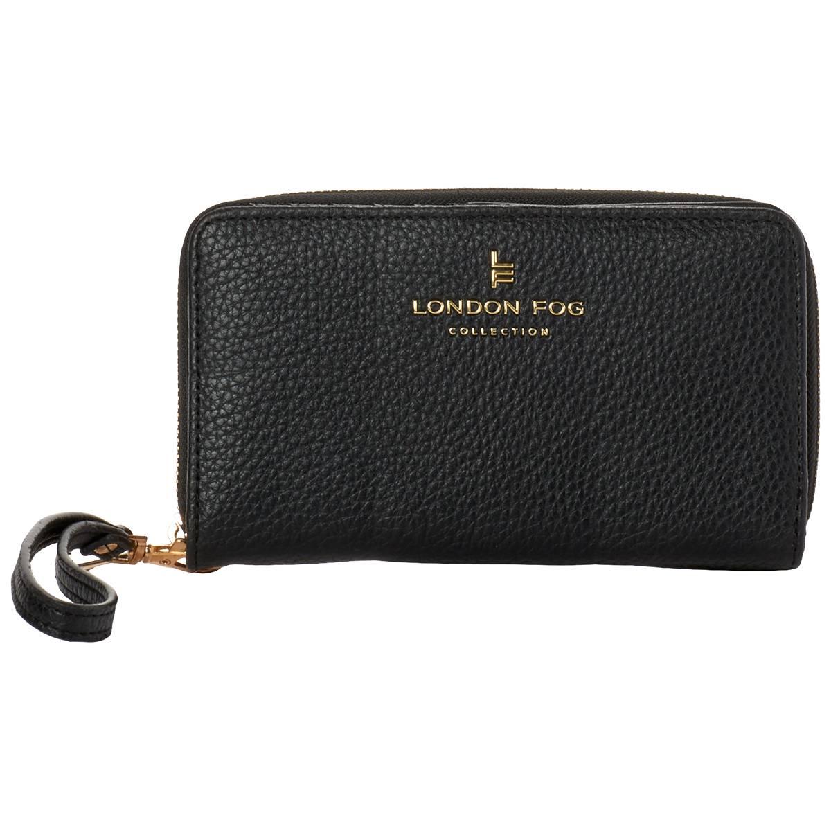 Click here for Womens London Fog Pebble Zip Around Wristlet with... prices