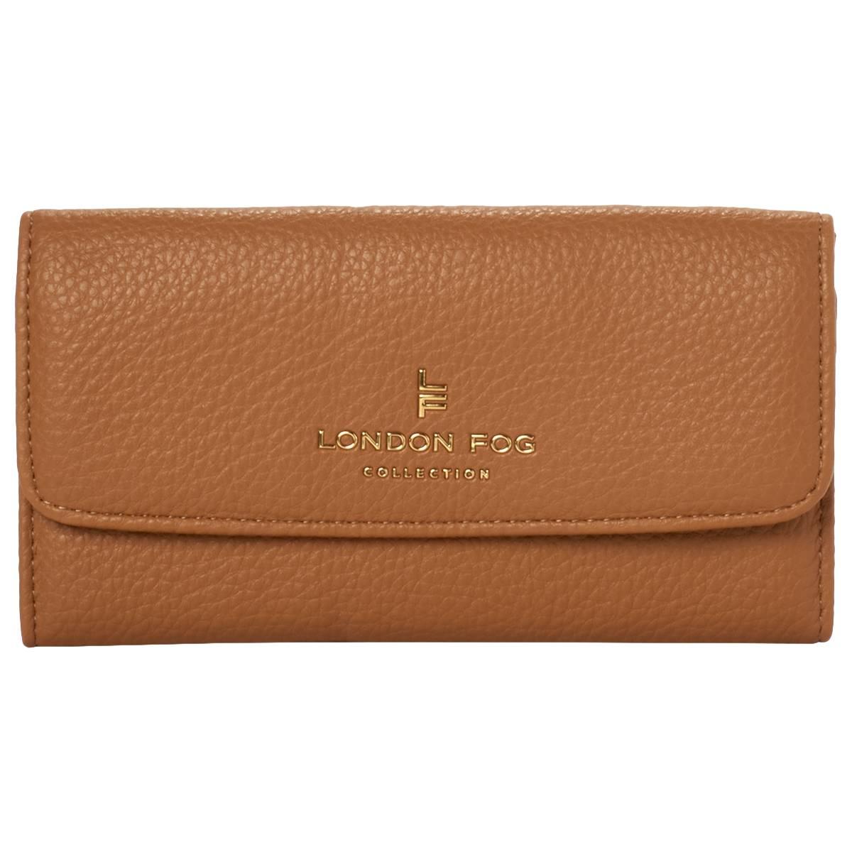 Click here for Womens London Fog Pebble Long Tri-Fold Wallet prices