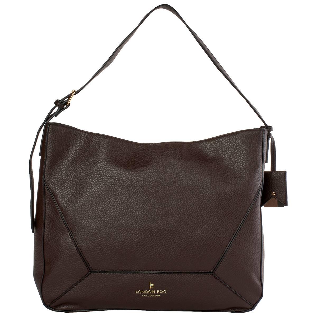 Click here for London Fog Bella Pebble Hobo prices