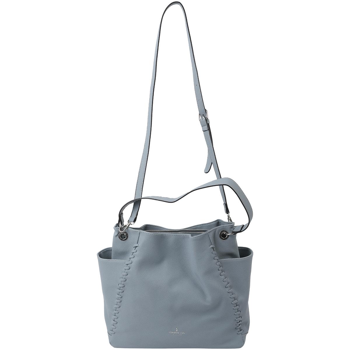 Click here for London Fog Amara Solid Large Tote with Detachable... prices