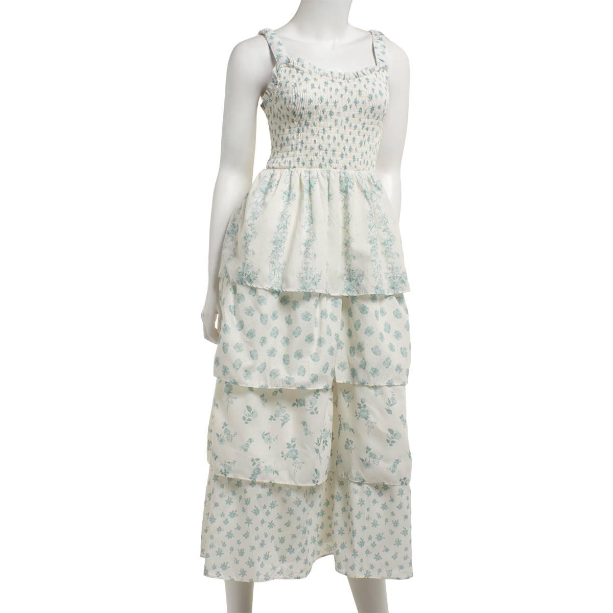 Click here for Juniors Crystal Doll Mix Print Bodice Bungee Midi... prices
