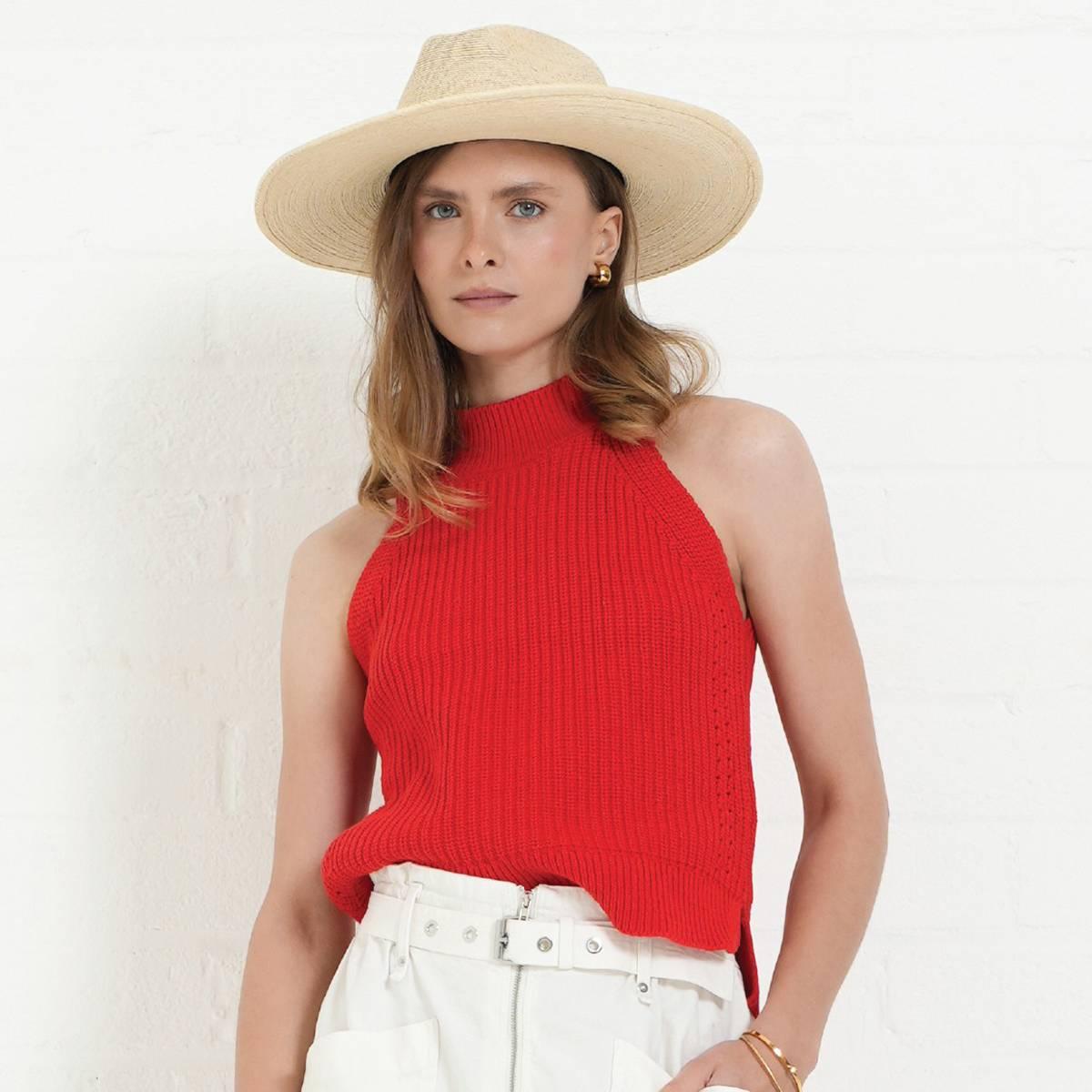 Click here for Womens MNK Rib Sweater Knit Tank Top prices