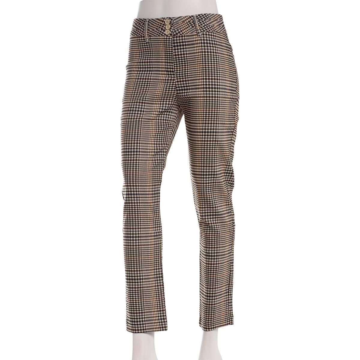 Click here for Juniors Zoe & Phoebe Plaid Millenium Triple Button... prices