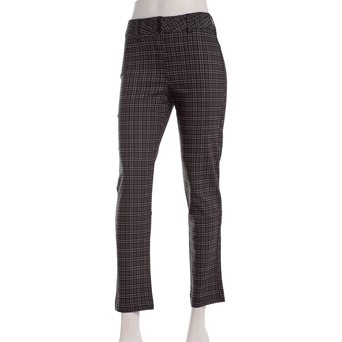 Click here for Juniors Zoe & Phoebe Plaid Millenium Triple Button... prices