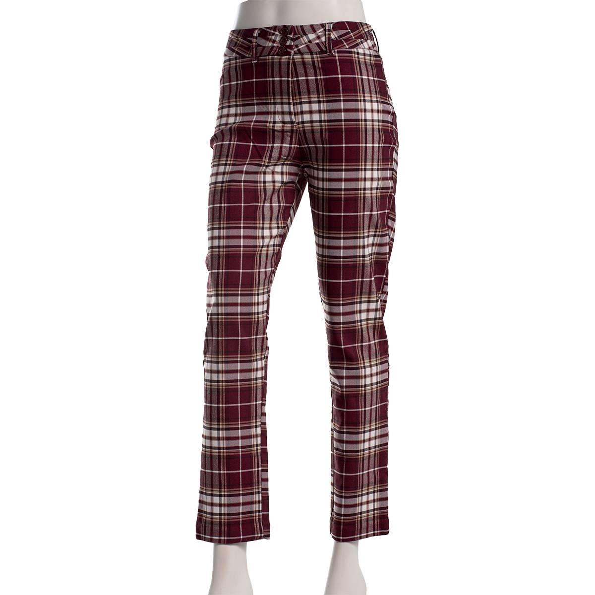 Click here for Juniors Zoe & Phoebe Triple Button Plaid Millenniu... prices