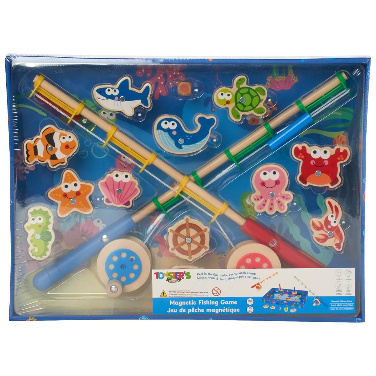 Click here for Toysters Wood Magnetic Fishing Game prices