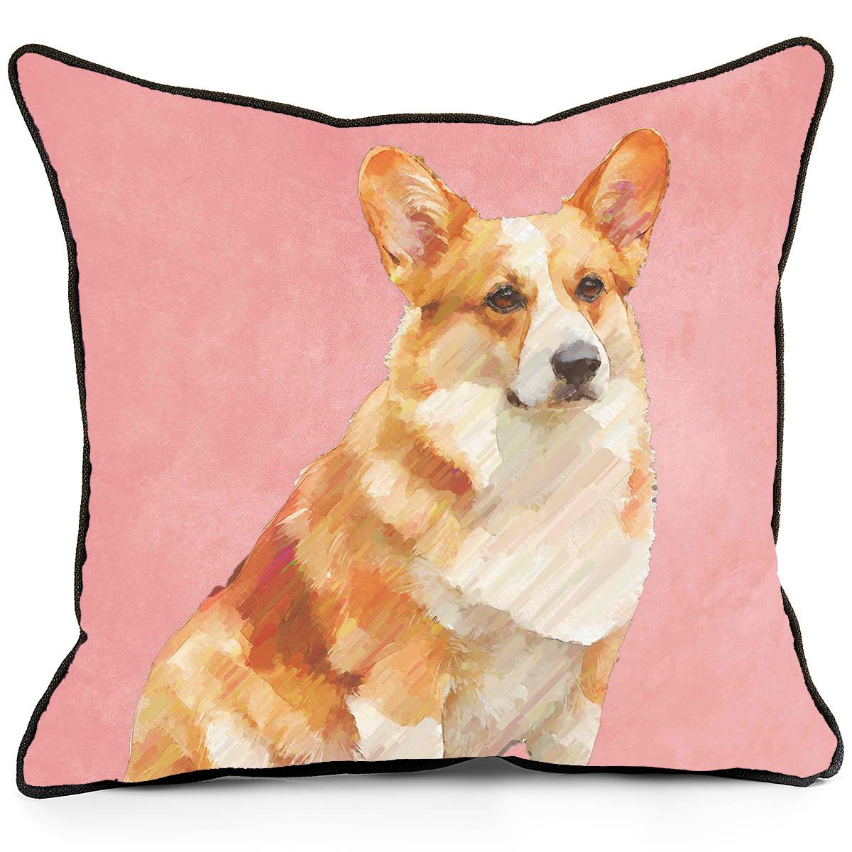 Click here for Corgi Decorative Pillow - 18 x 18 prices