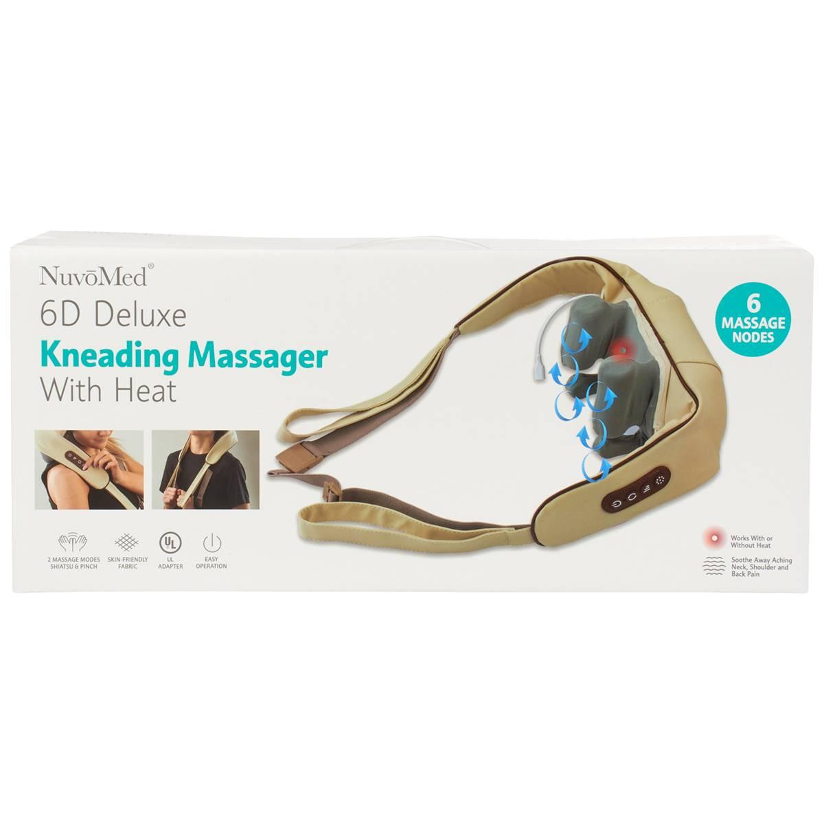 Click here for NuvoMed Deluxe Kneading Back & Neck Massager prices