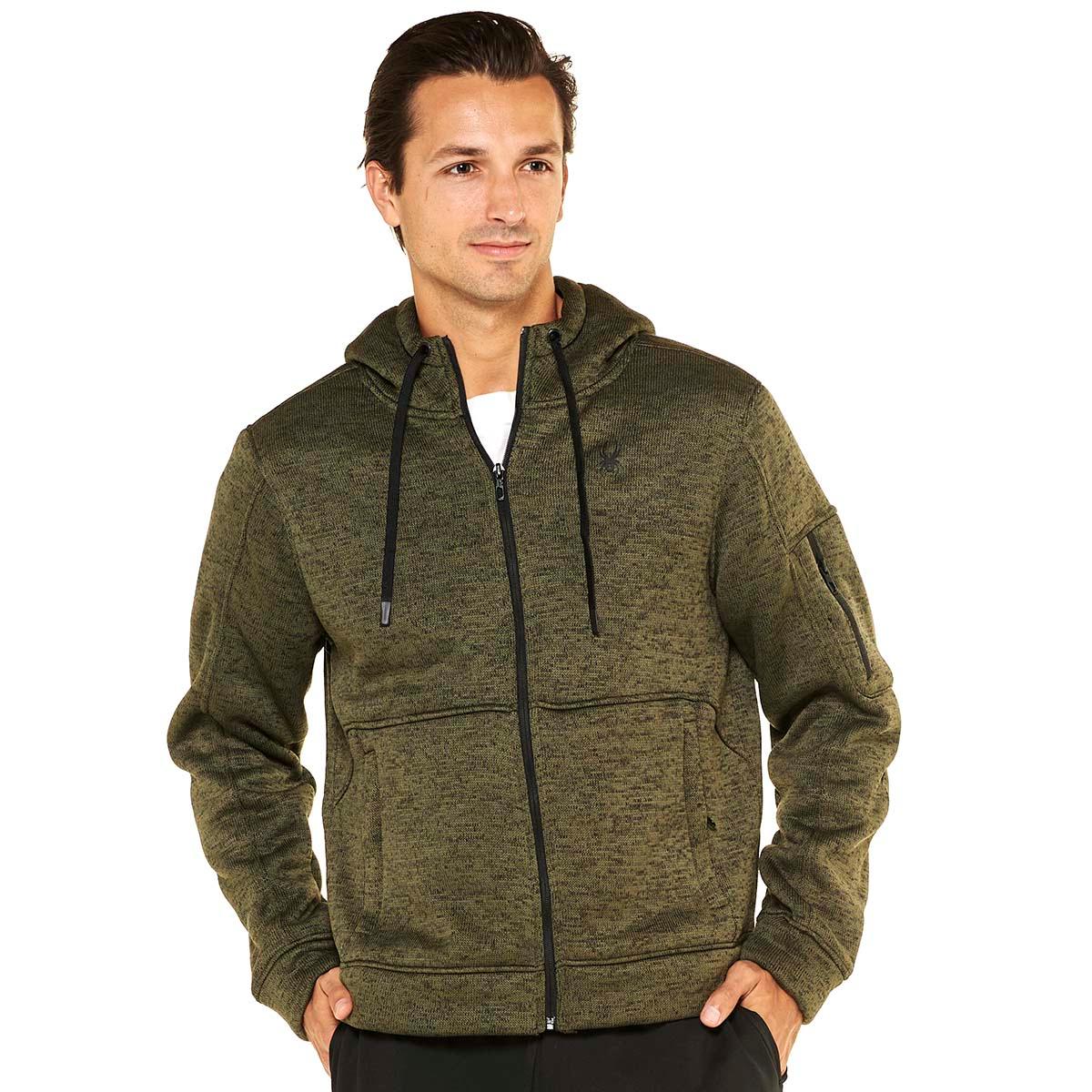 Click here for Mens Spyder Full Zip Sherpa Hoodie prices