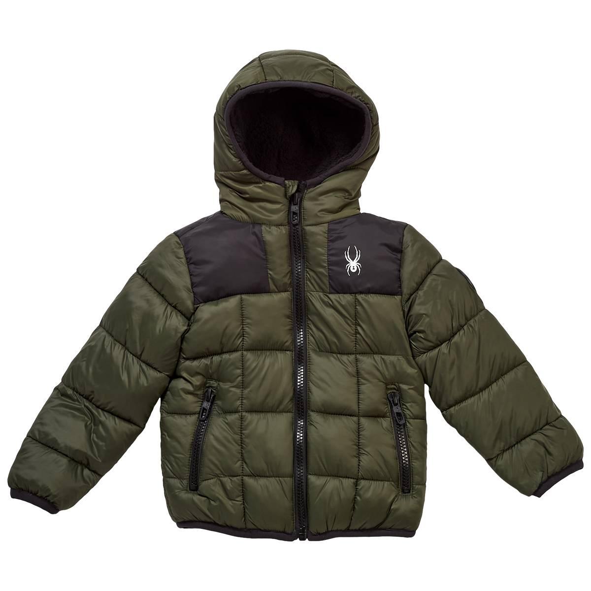 Click here for Boys (4-7) Spyder Shell Puffer with Fleece Lining prices
