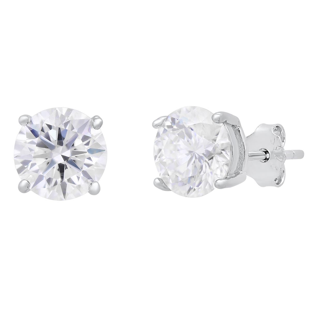 Click here for Saffron 1ctw. Moissanite Stud Earring prices