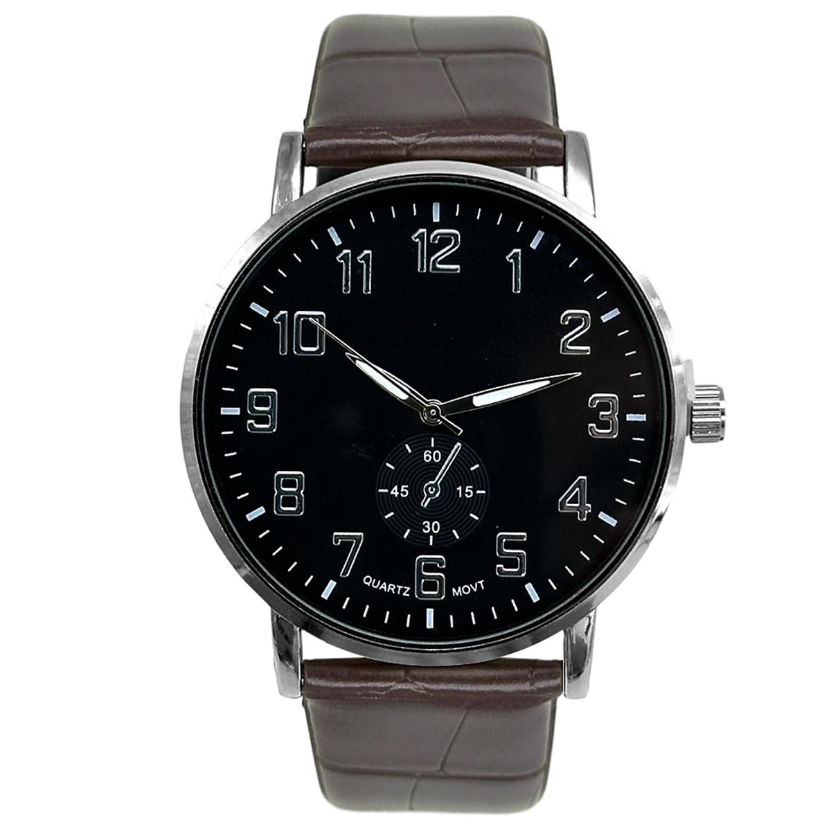 Click here for Mens Black Eas- Read Subdial Quartz Watch - MWPU02... prices